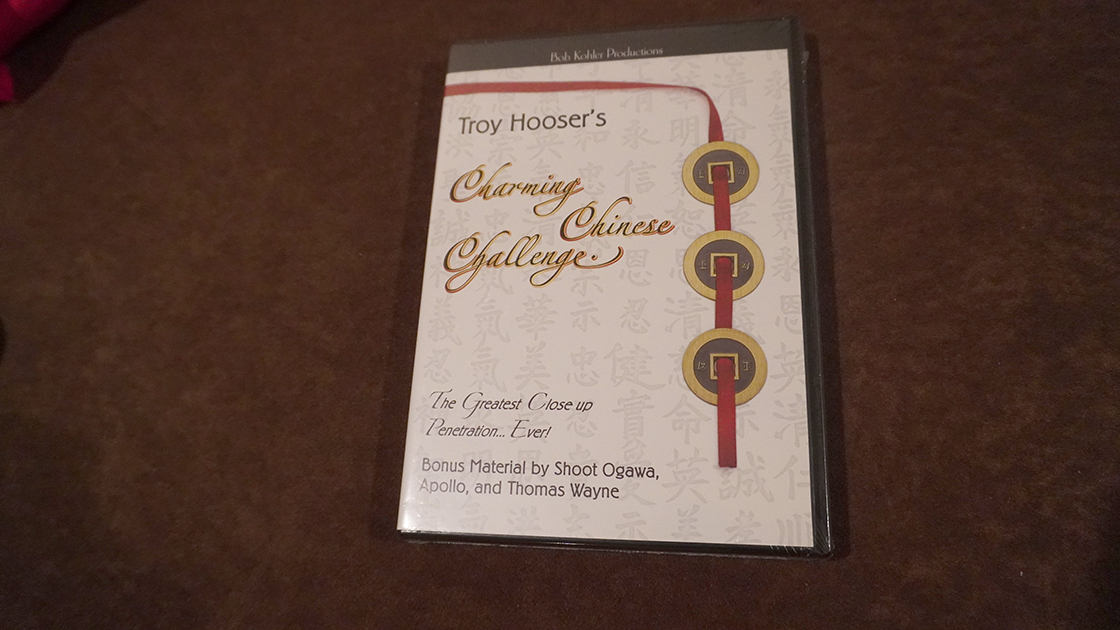 Charming Chinese Challenge Coin Set With DVD - Troy Hooser - Bob Kohler ...